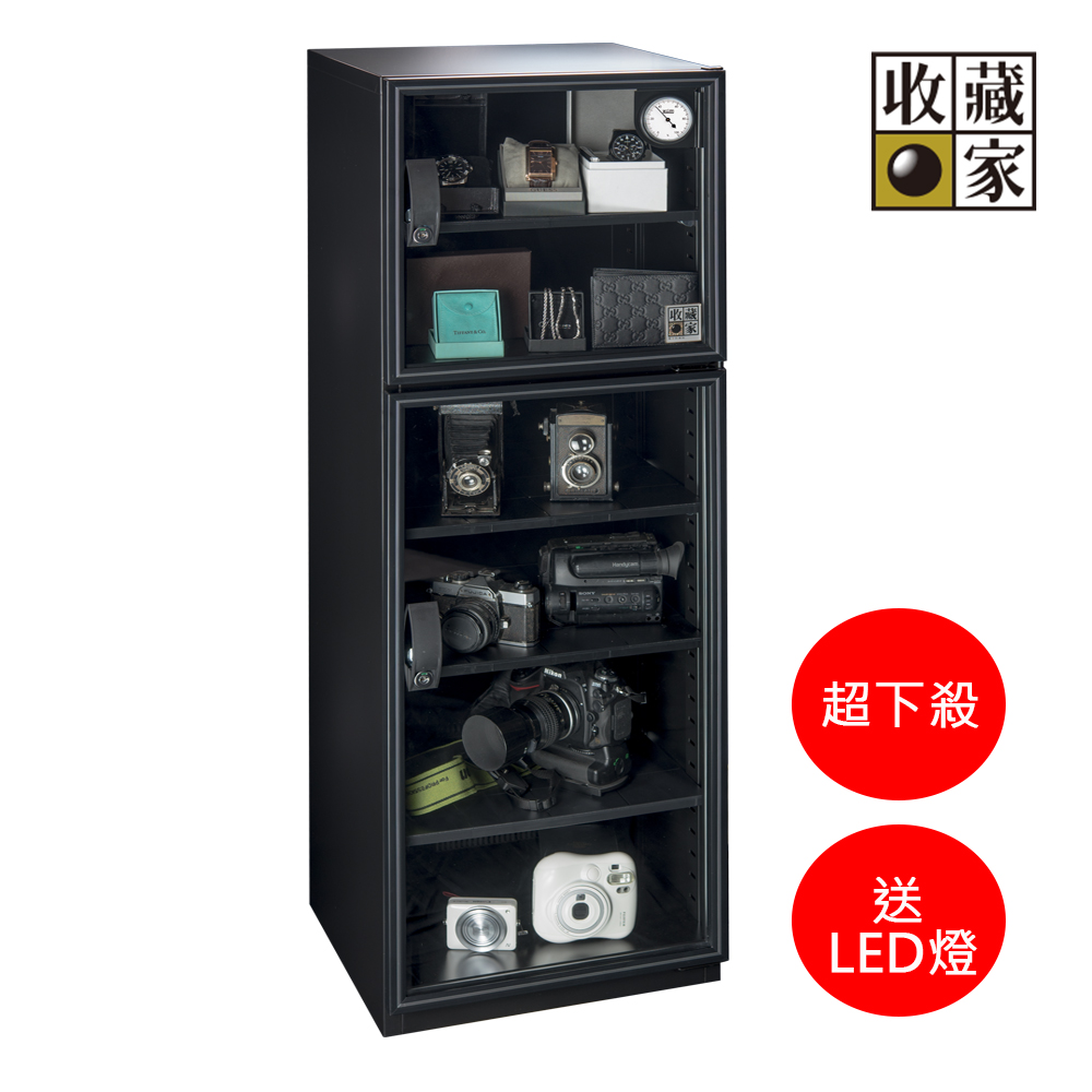 專業級 AX/AX-N/AXL/ART/FD : 收藏家 AX-180 全功能電子防潮箱，【加入購物車】立即折扣